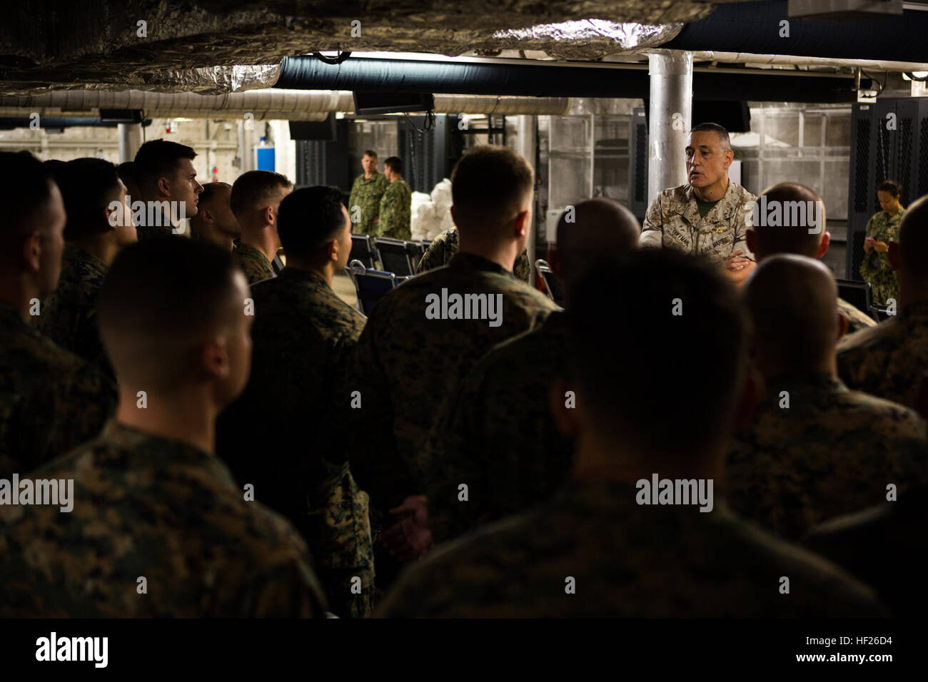 U.S. Marine Corps Brig. Gen. David Coffman, commanding general of ...