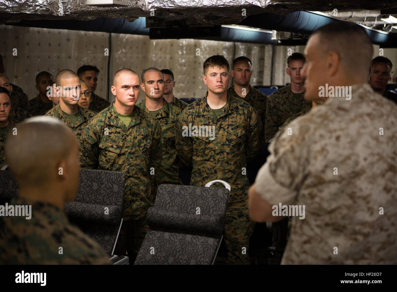 U.S. Marine Corps Brig. Gen. David Coffman, commanding general of ...