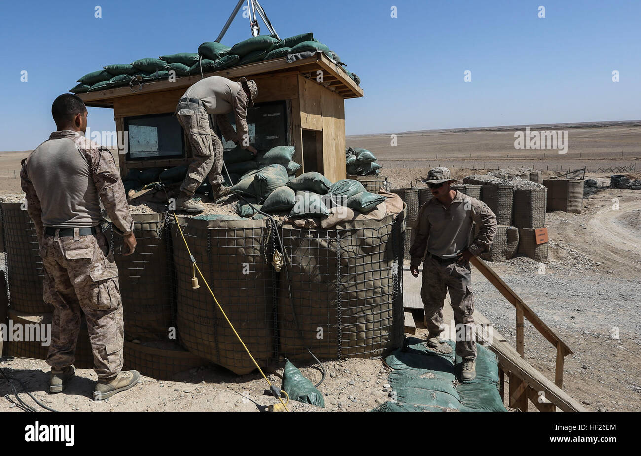 U.S. Marine Corps Combat Engineers, assigned to Charlie Company, 1st ...