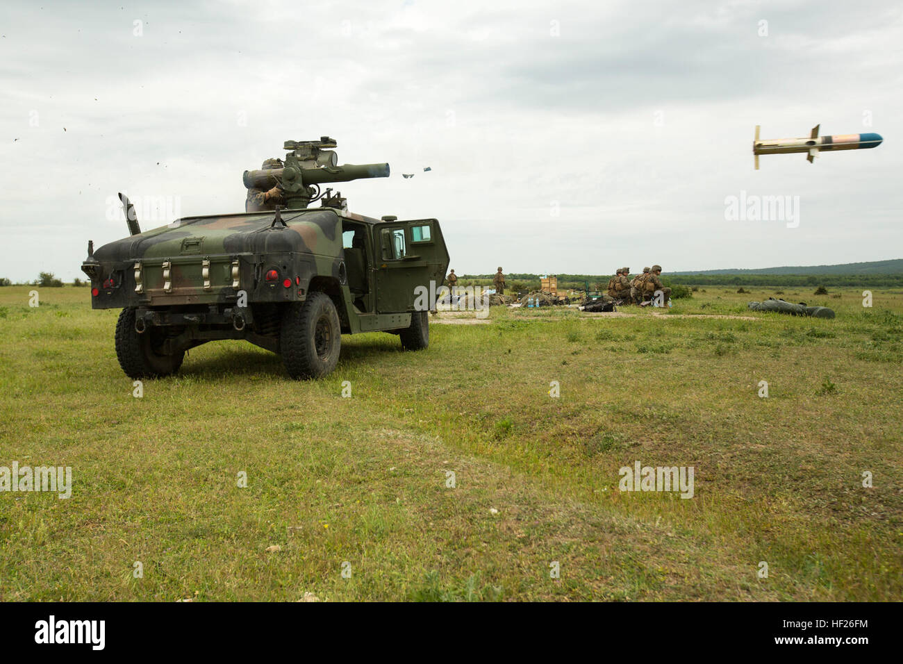 U.S. Marine Corps Cpl. Tyler Mayberry of Black Sea Rotational Force 14 ...