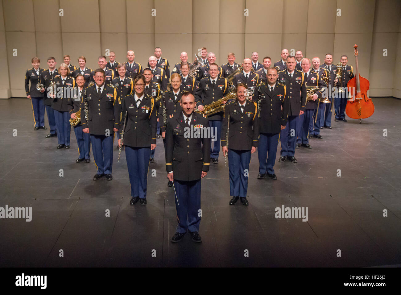 The Colorado Army National Guard's 101st Army Band, conducted by Chief ...