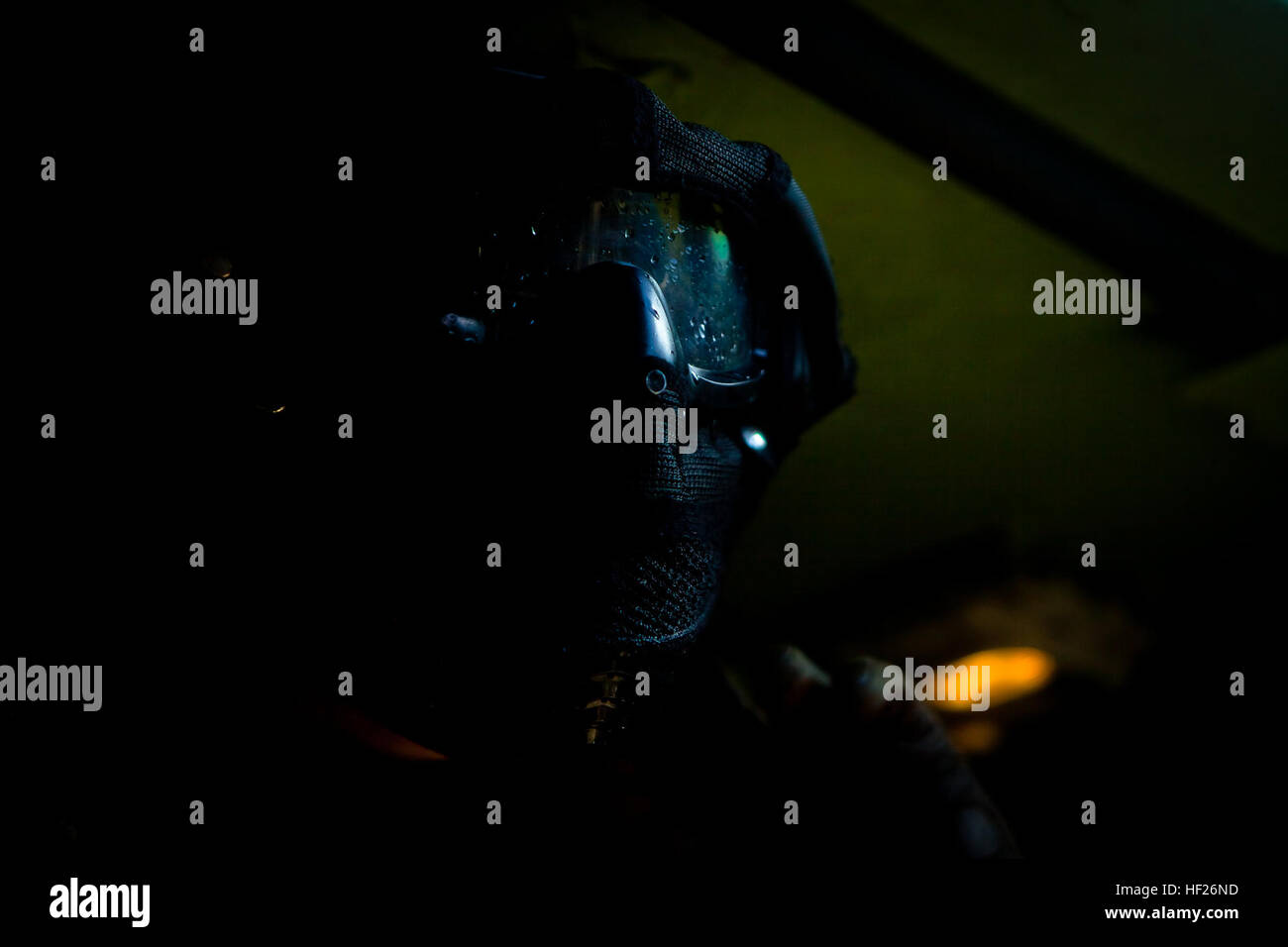 U.S. Marine Corps Pfc. Huberth Duarte, an M-203 gunner assigned to 2nd ...