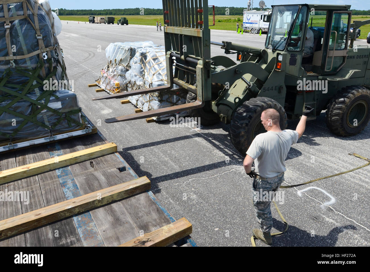 U.S. Air Force Master Sgt. Mark Emerson, assigned to the 169th ...