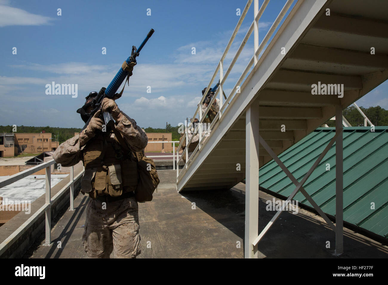 Marines with Alpha Company, 8th Engineer Support Battalion, 2nd Marine ...
