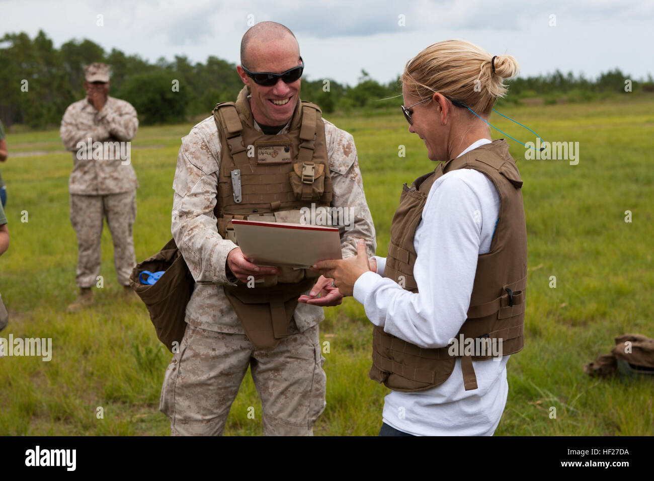U.S. Marine Corps Lt. Col. Stephen Pritchard, commanding officer of 1st ...