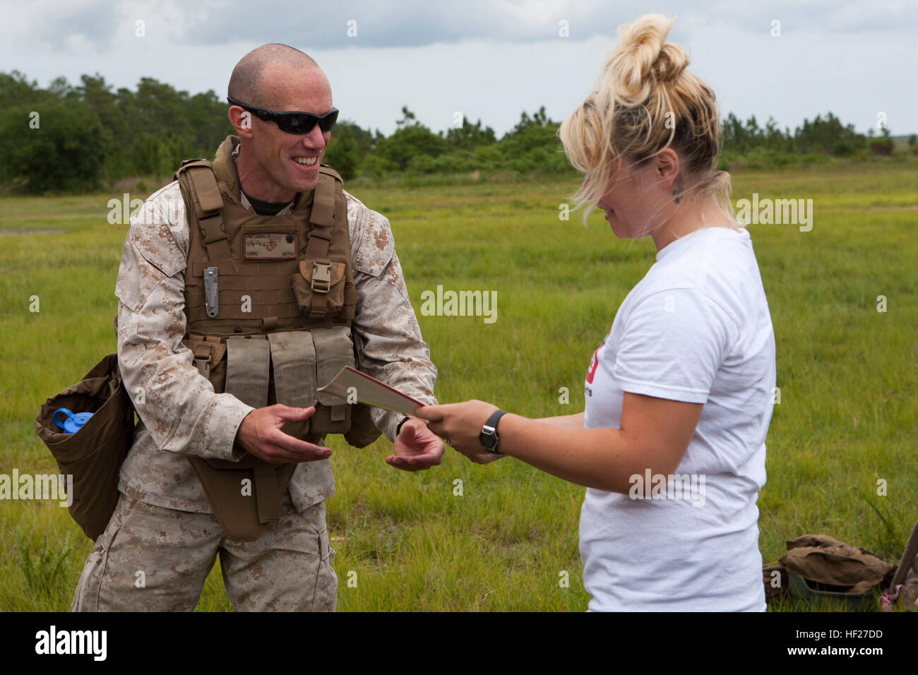 U.S. Marine Corps Lt. Col. Stephen Pritchard, commanding officer of 1st ...