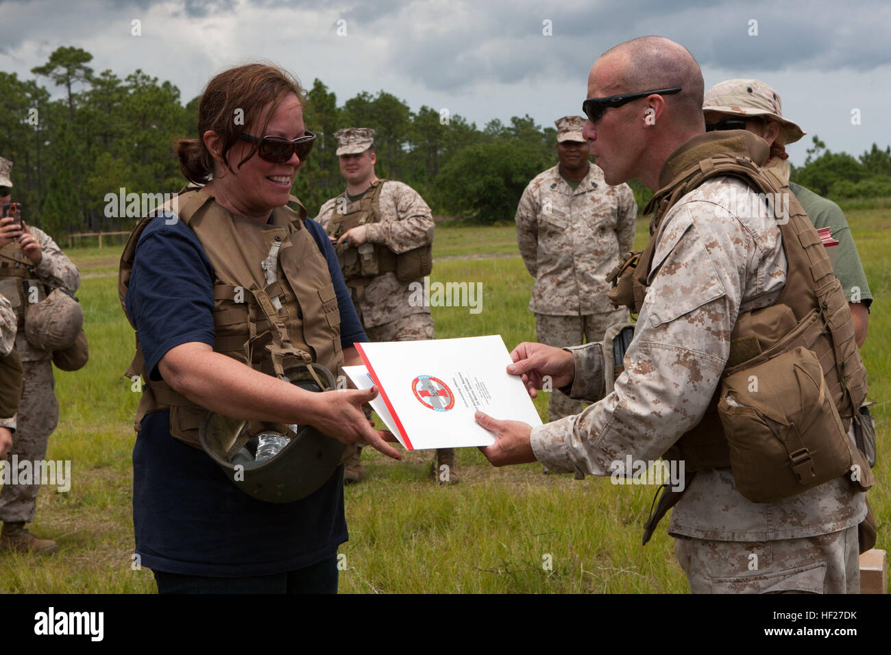 U.S. Marine Corps Lt. Col. Stephen Pritchard, commanding officer of 1st ...