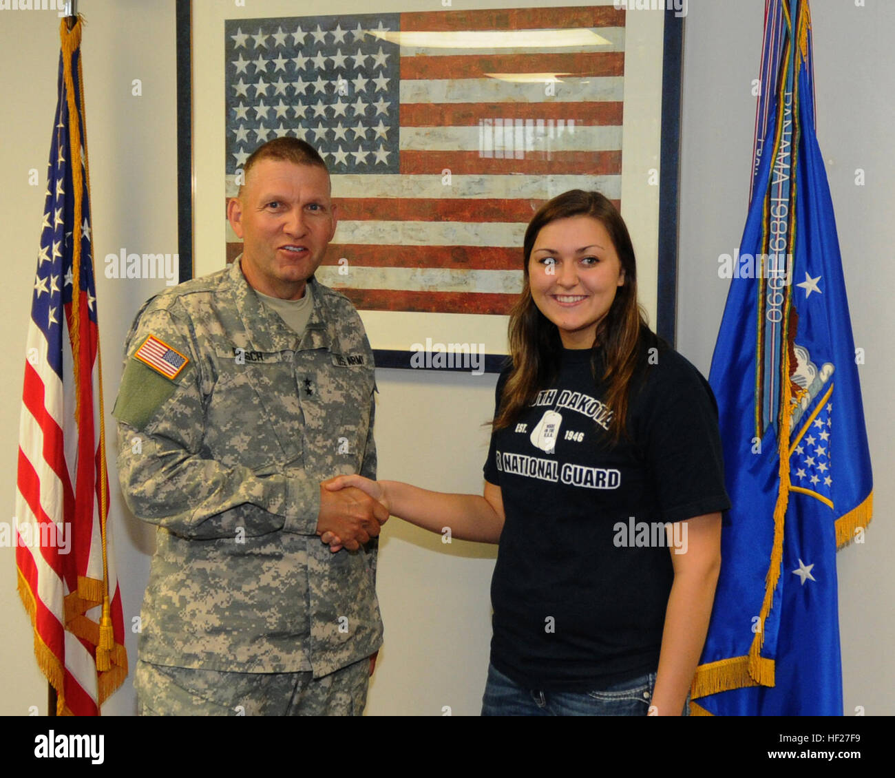 Maj. Gen. Tim A. Reisch, the adjutant general, South Dakota National ...