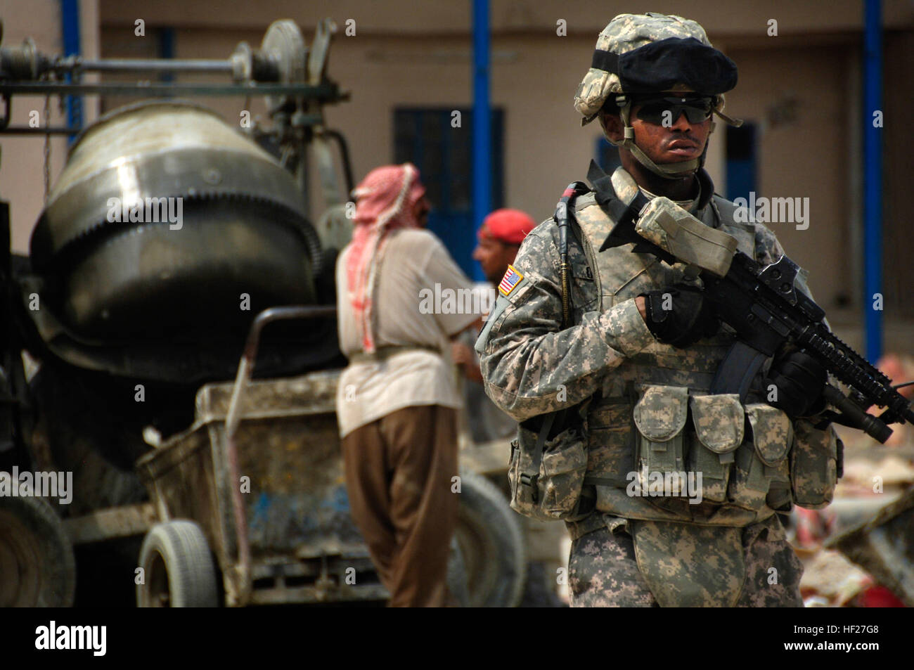 U.S. Army Pfc. Nathaniel Owens, 2nd Battalion, 11th Field Artillery ...