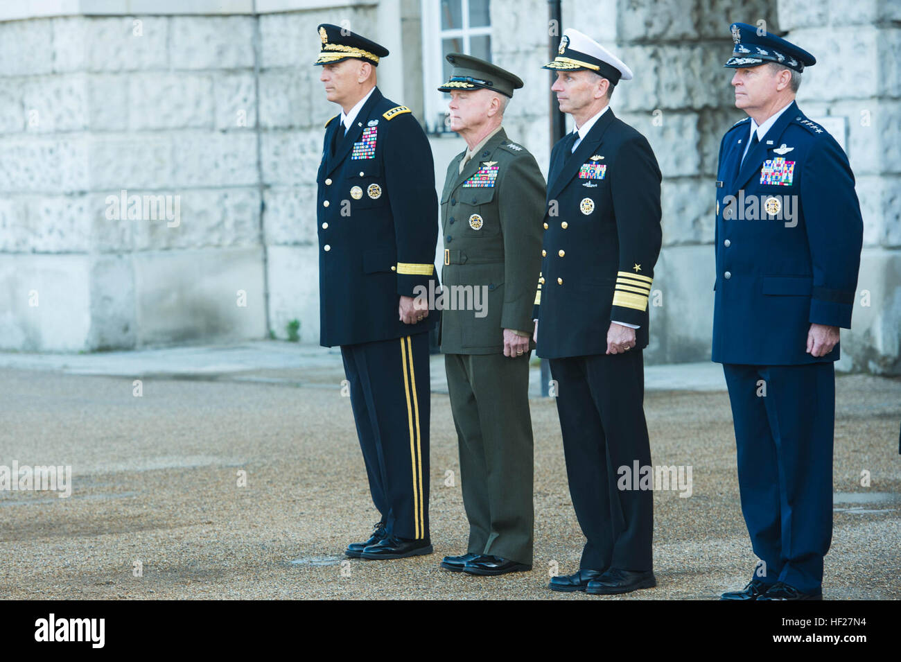 Senior military leaders attend hi-res stock photography and images - Alamy