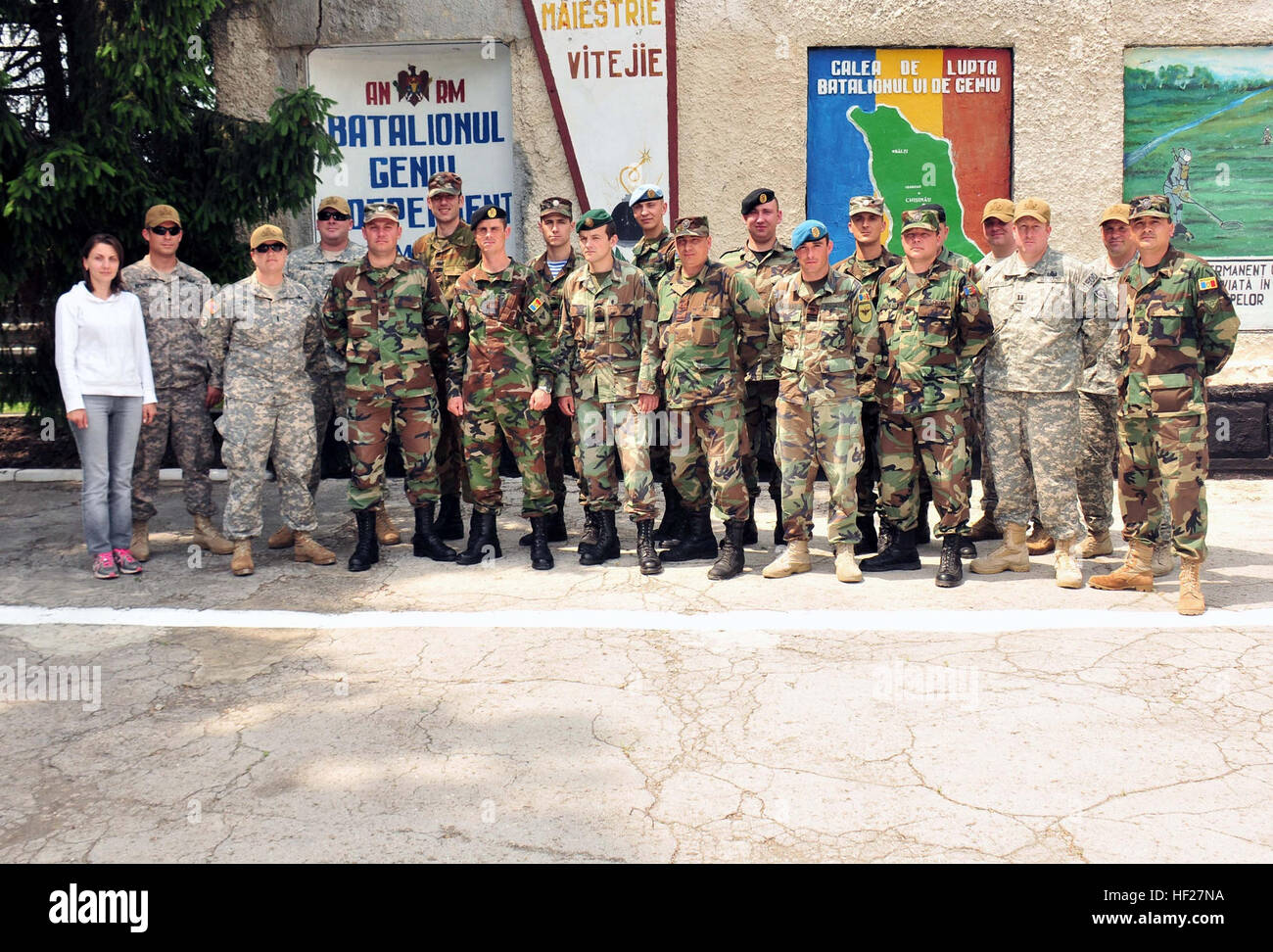 For three weeks, Moldovan engineers and soldiers of North Carolina ...