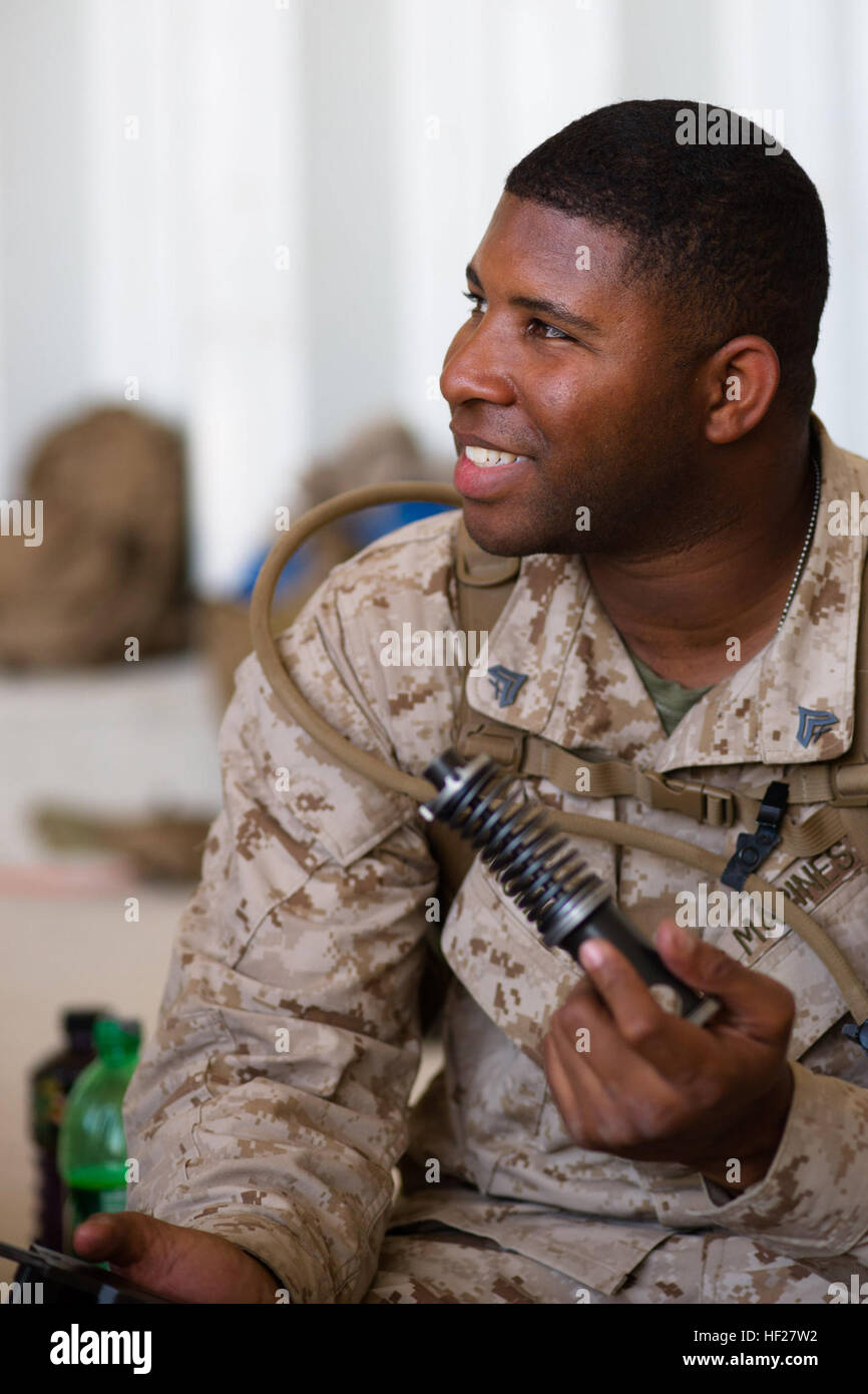 U.S. Marine Corps Cpl. Glenn Murchison, motor transport operator ...