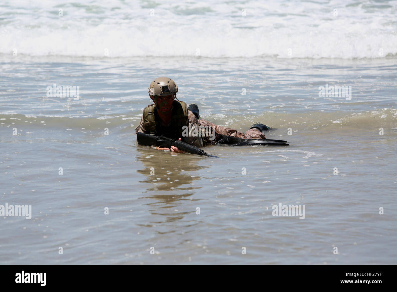 A Special Amphibious Reconnaissance Corpsman, or SARC, provides ...