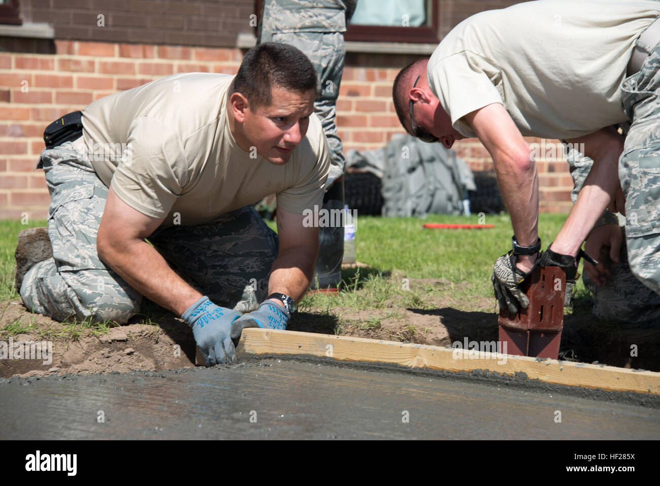 U.S. Air Force Master Sgt. Bill Fickes, 140th Civil Engineering ...