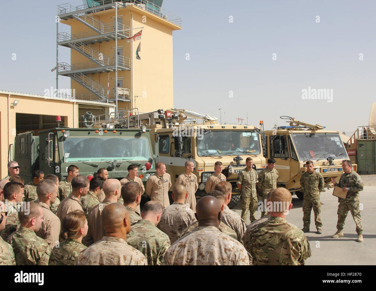 U.S. Marines with CRASH 5, Marine Wing Support Squadron-274, Regional ...