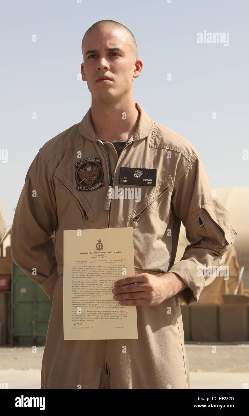 Lance Corporal Stefan R. Swanson, a native of Greensboro, N.C., and ...