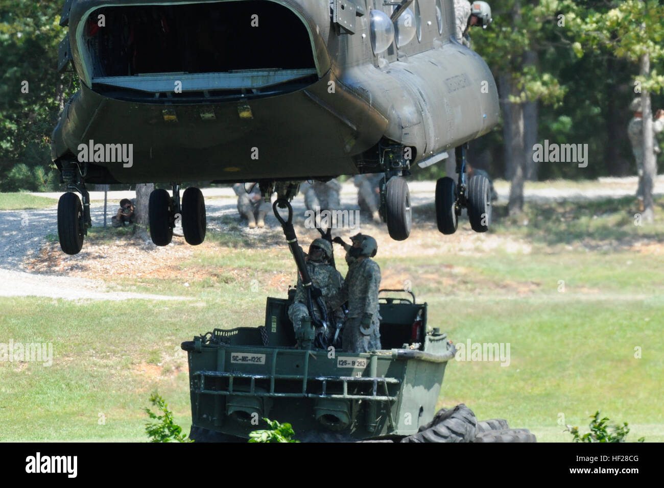 Engineers from the South Carolina Army National Guard's 125th Multi ...