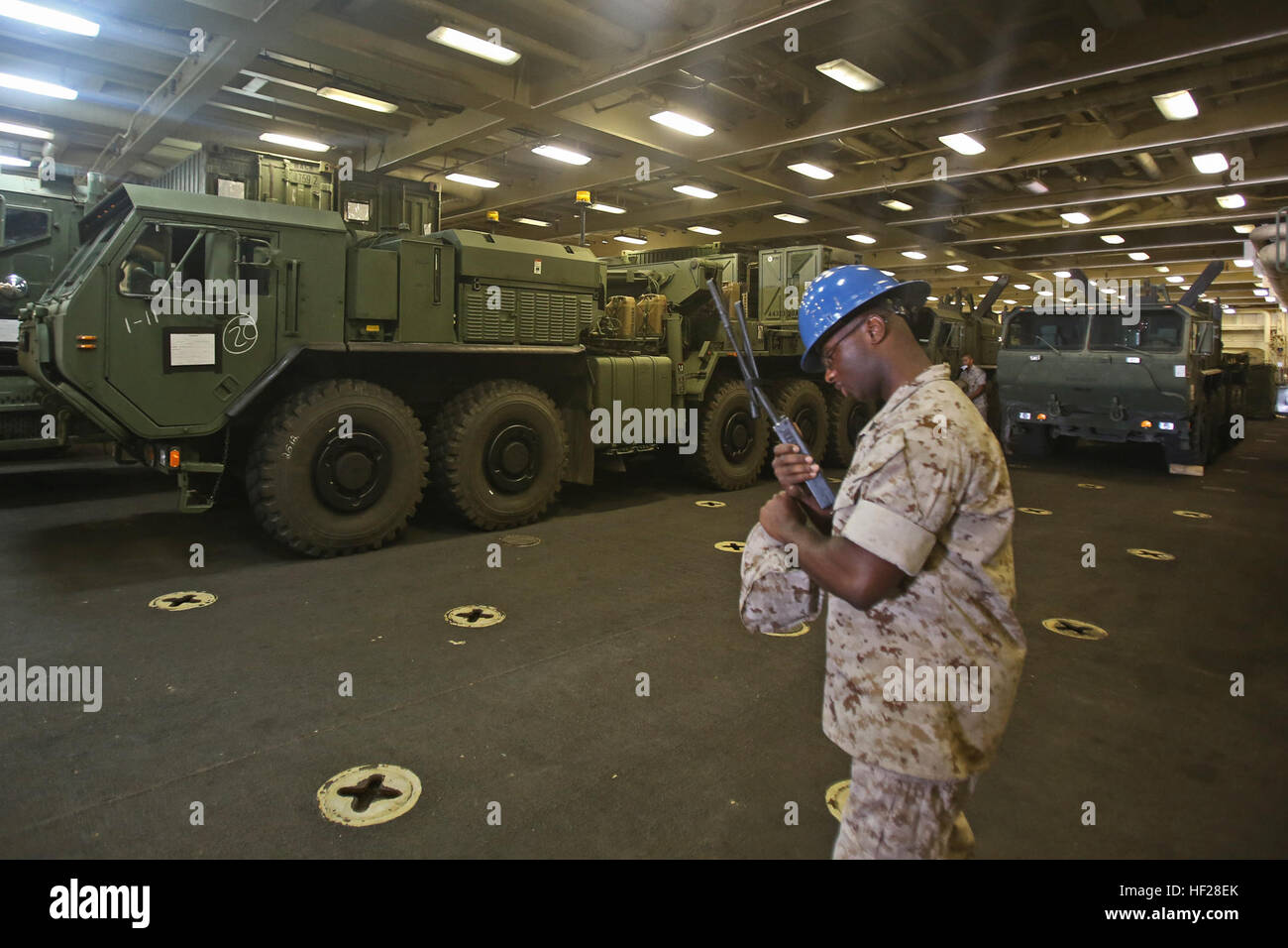 Corporal Spencer Roberson, an embarkation specialist with Combat ...