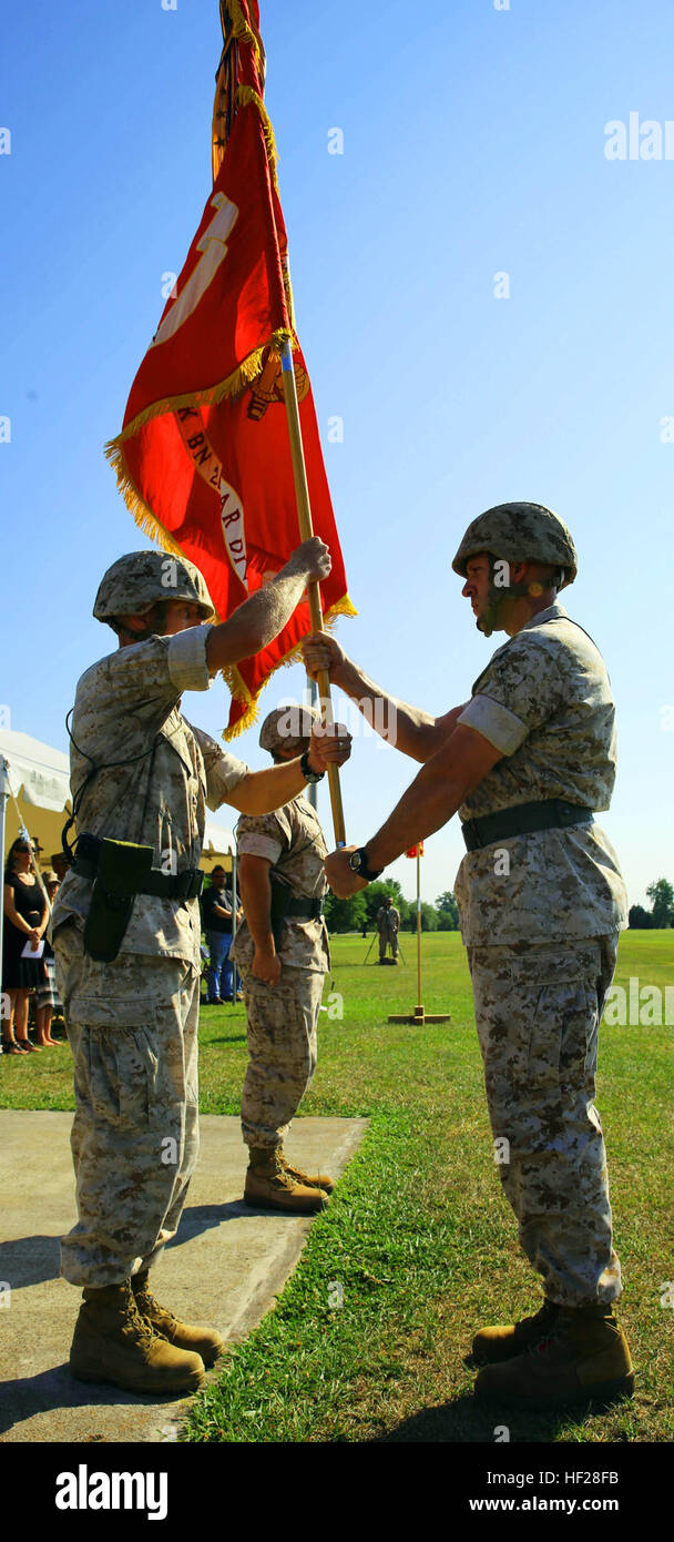 Sergeant Maj. Thomas Burkhardt, sergeant major of 2nd Tank Battalion ...