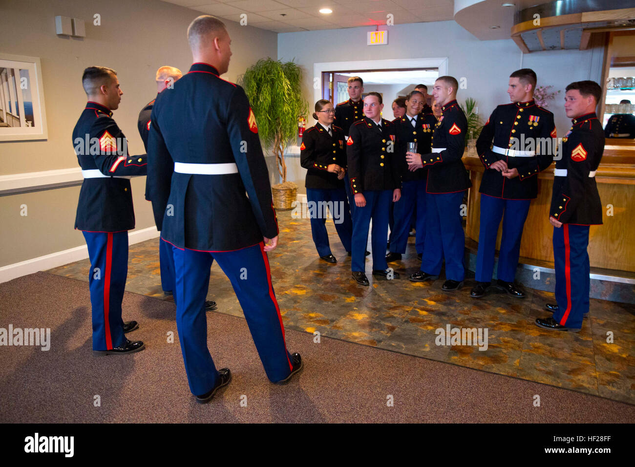 Marines with Bravo Company, 8th Engineer Support Battalion, 2nd Marine ...