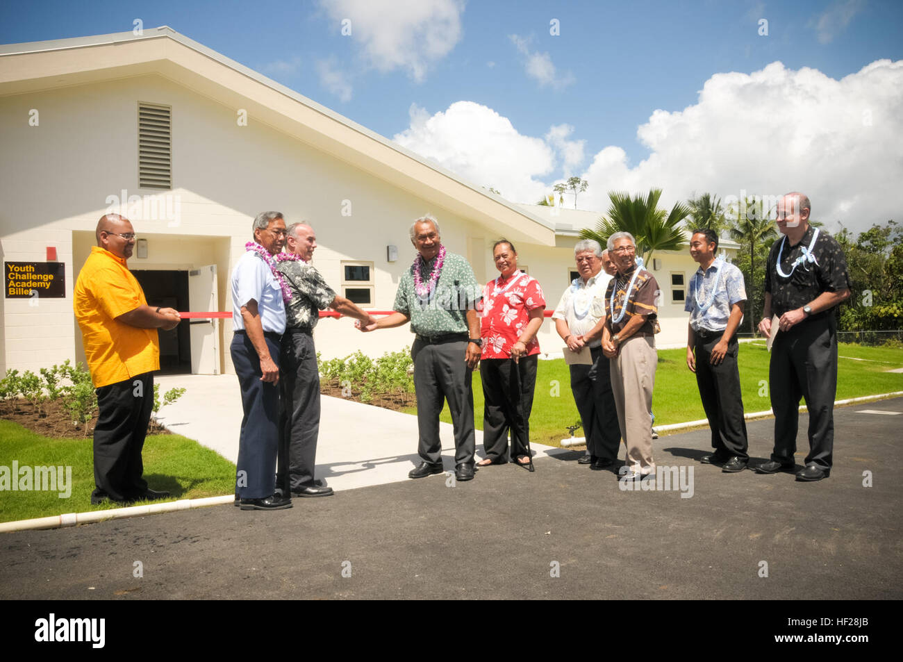 Director Juan Williams, Senator Gilbert Kahele, and Maj Gen Darryll ...
