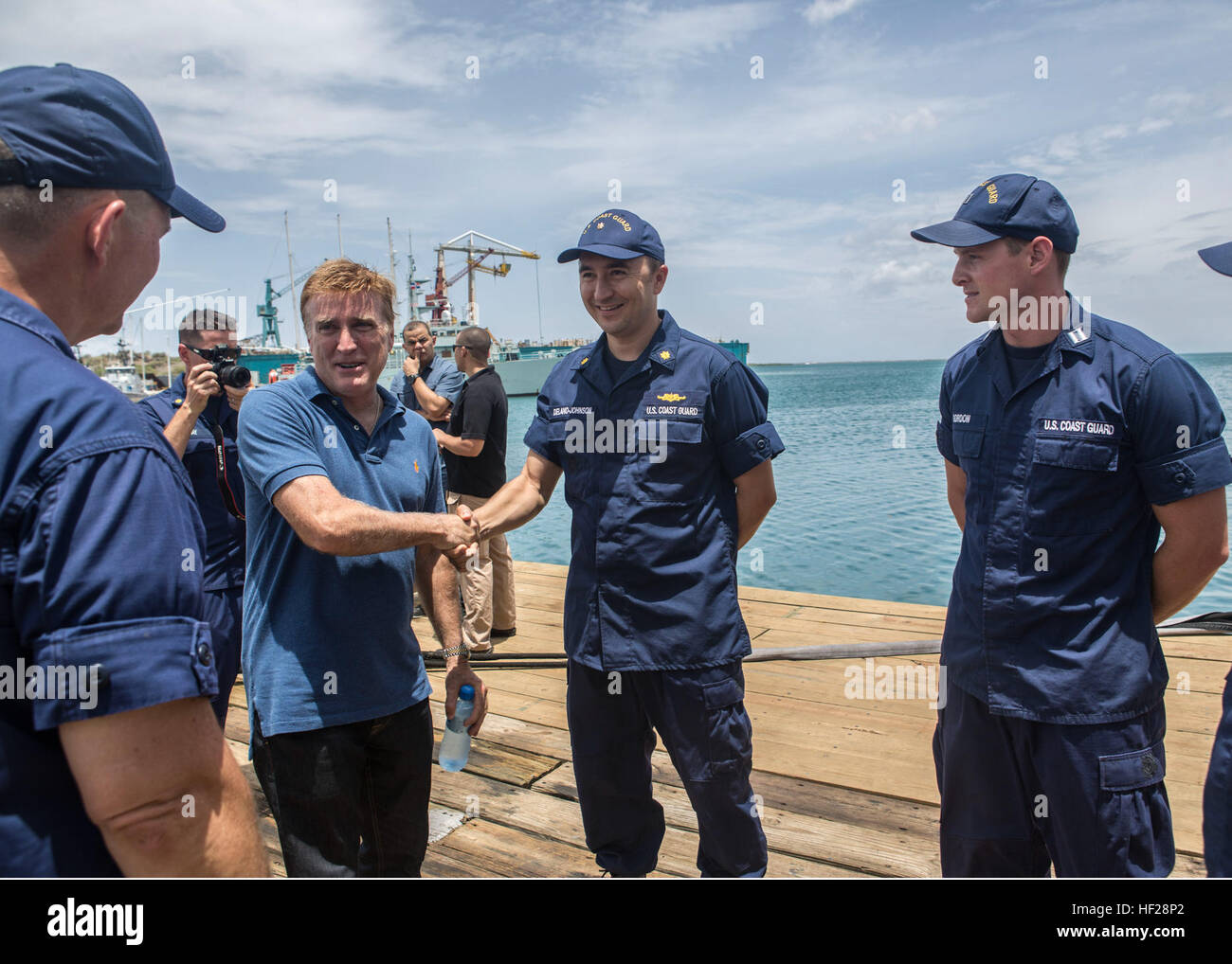 James Brewster, U.S. Ambassador for the Dominican Republic, meets with ...