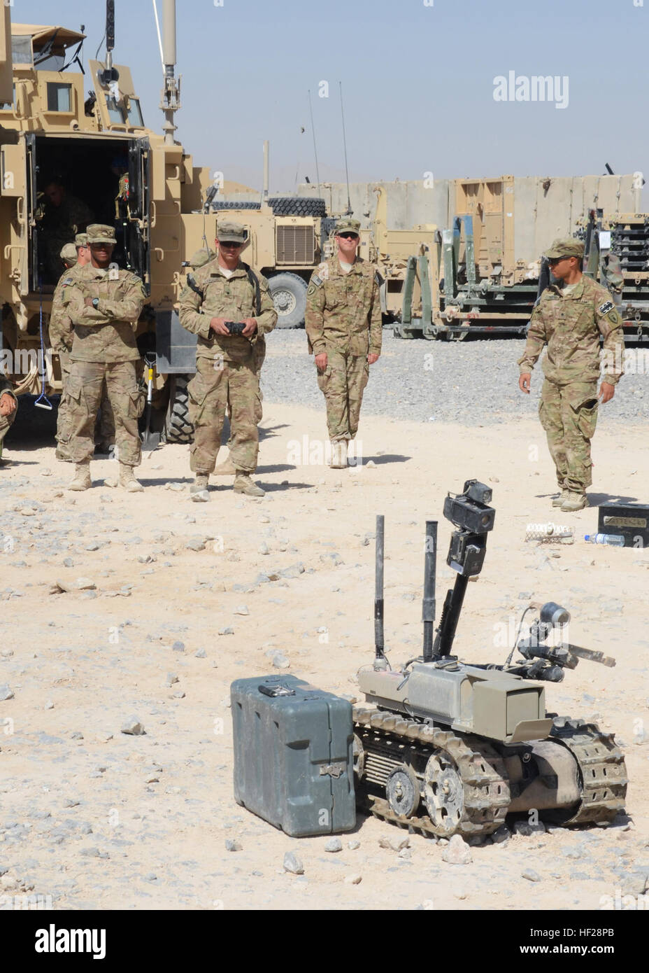 Soldiers with the 787th Explosives Ordnance Disposal Company, 3rd EOD ...
