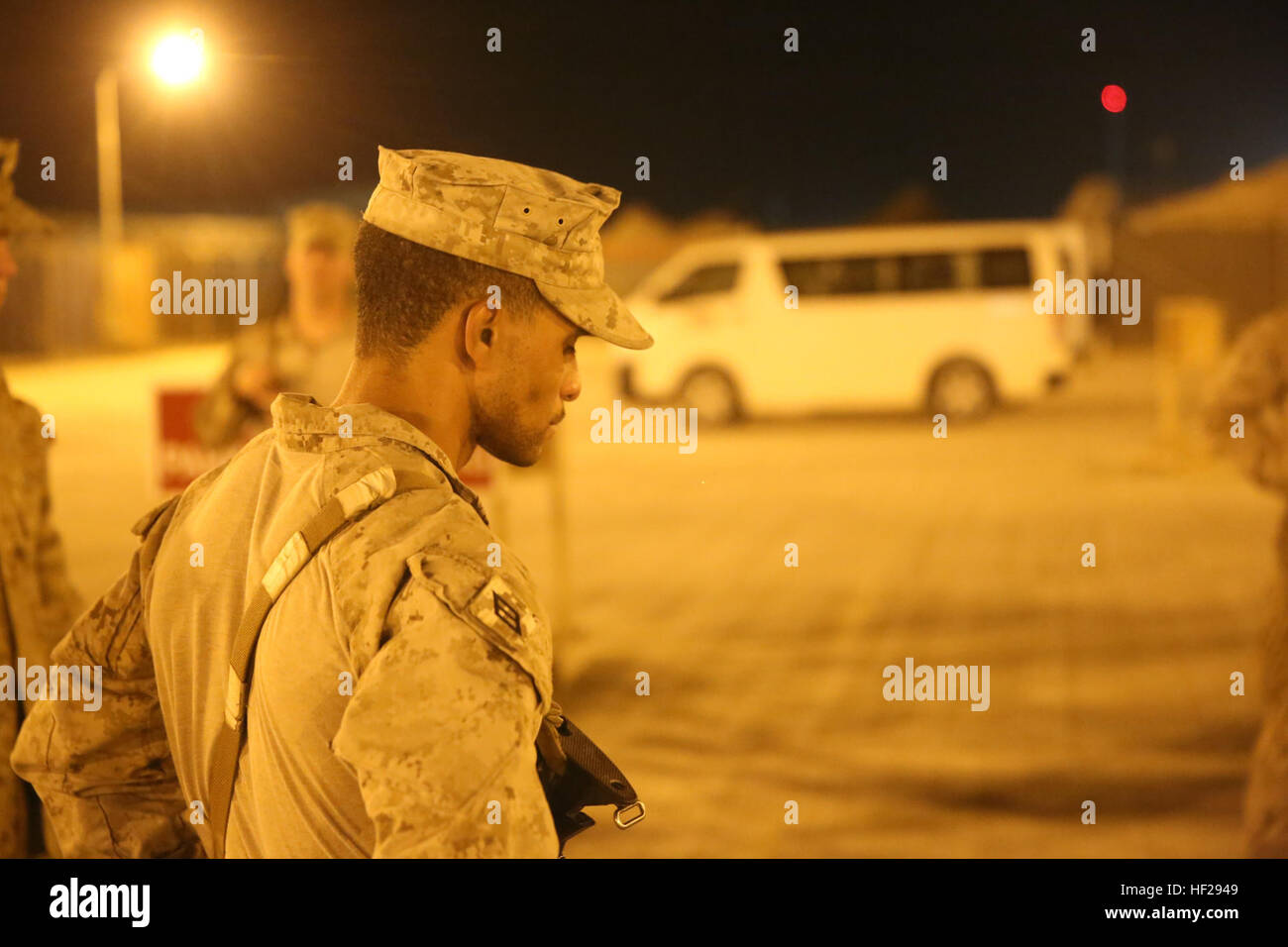 Seaman Timothy Clay, corpsman, 1st Battalion, 7th Marine Regiment, and ...