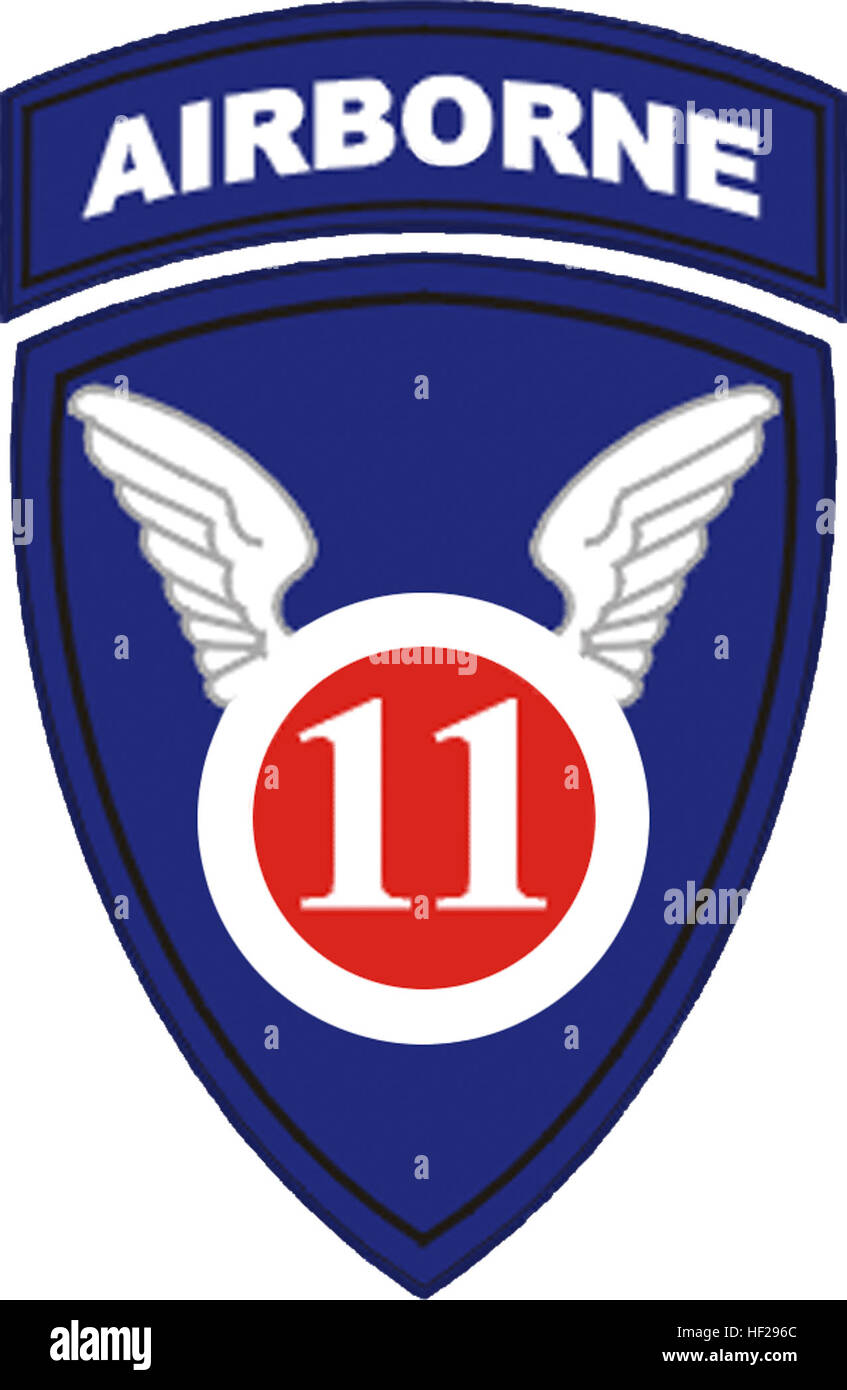 11th Airborne Division.patch Stock Photo - Alamy