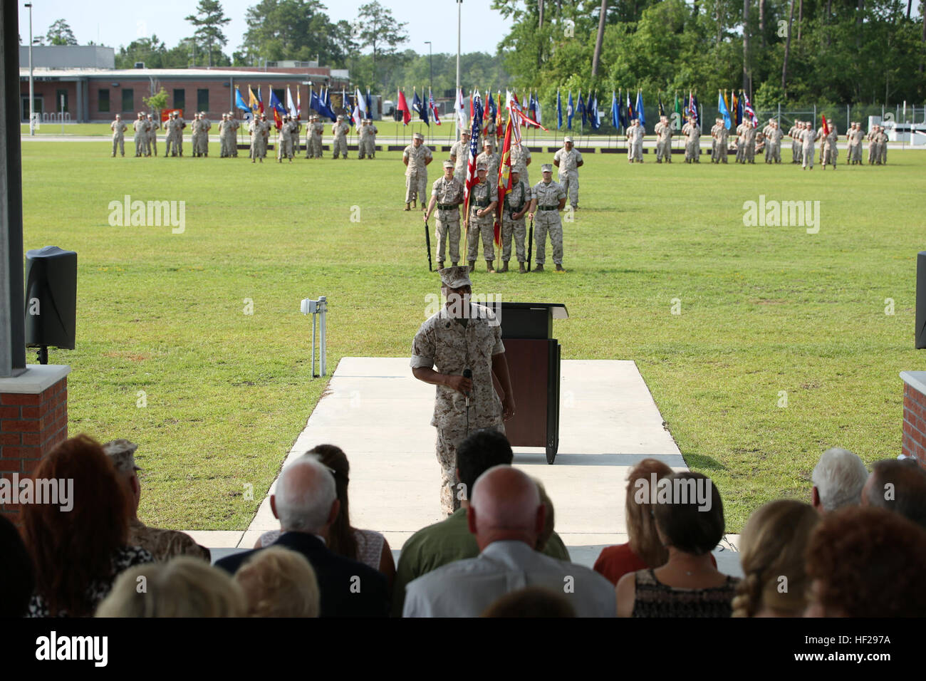 Sergeant Maj. John W. Scott, sergeant major of U.S. Marine Corps Forces ...