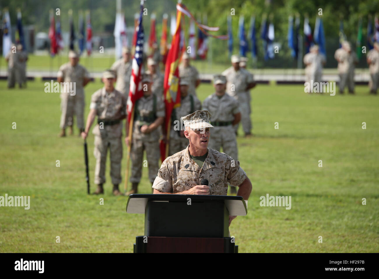 Sergeant Maj. Thomas A. Hall Jr., former sergeant major of U.S. Marine ...