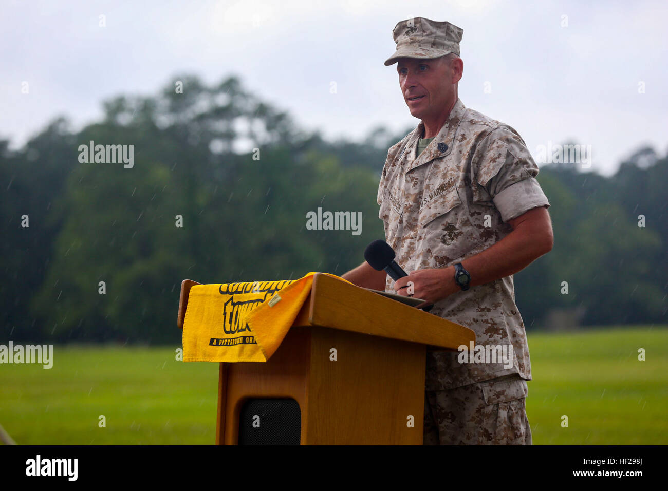 Sgt. Maj. Scott L. Theakston thanks family and friends for continued ...