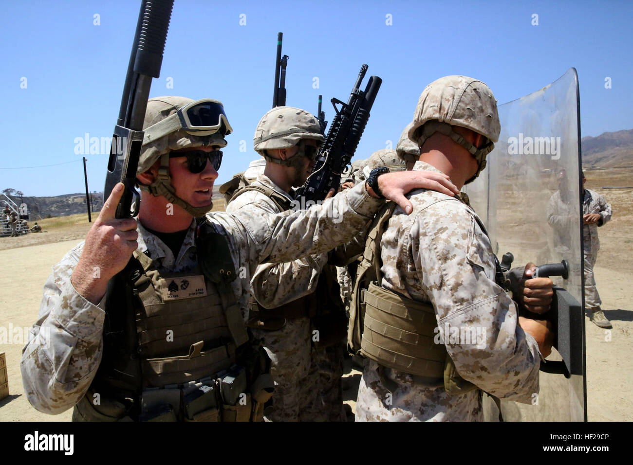 Sergeant Jacey Marks, left, a platoon sergeant with Special Purpose ...