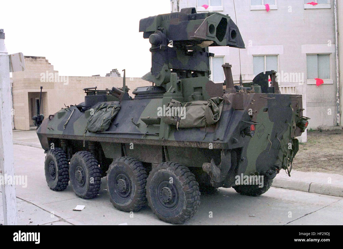 A LAV (Light Armored Vehicle) TOW (Tube Launched Optically sighted Wire ...