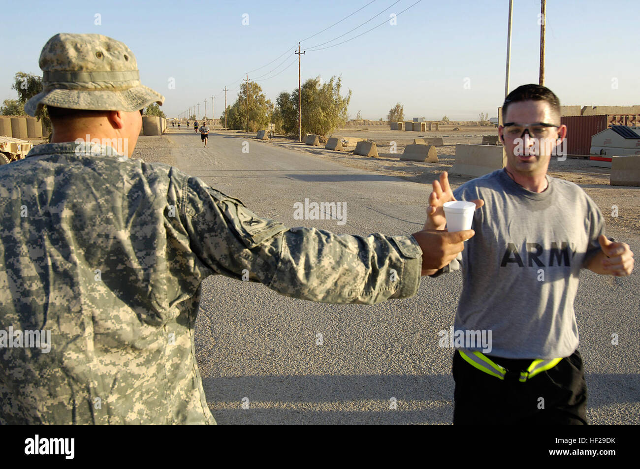 A U.S. soldier from 2nd Brigade Combat Team, 1st Armored Division ...