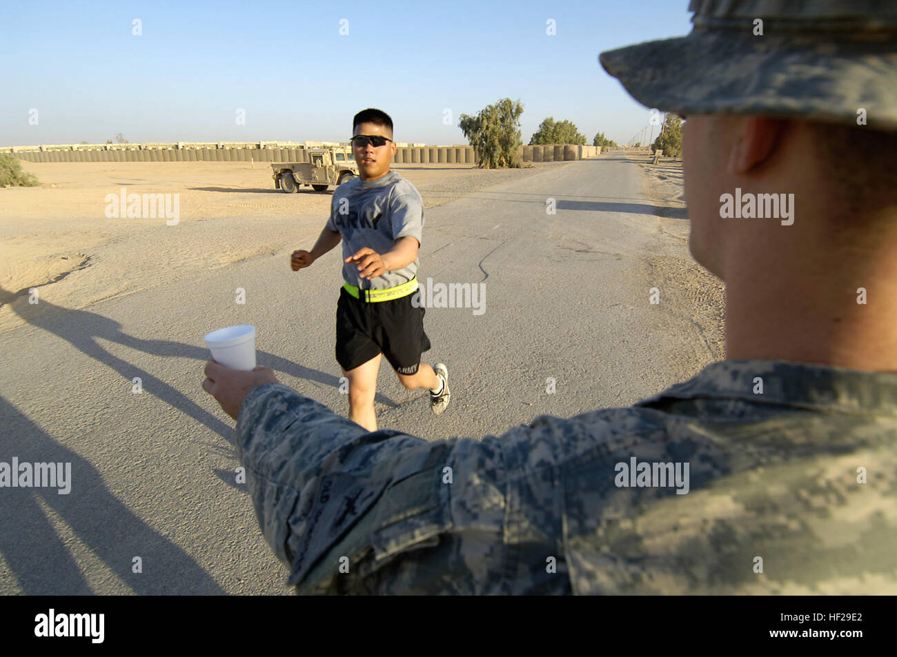 A U.S. soldier from 2nd Brigade Combat Team, 1st Armored Division ...