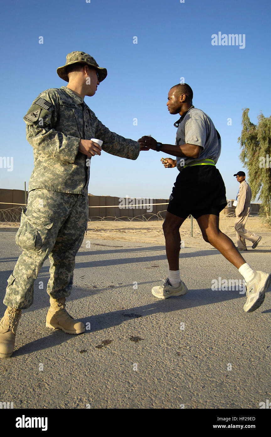 A U.S. soldier from 2nd Brigade Combat Team, 1st Armored Division ...