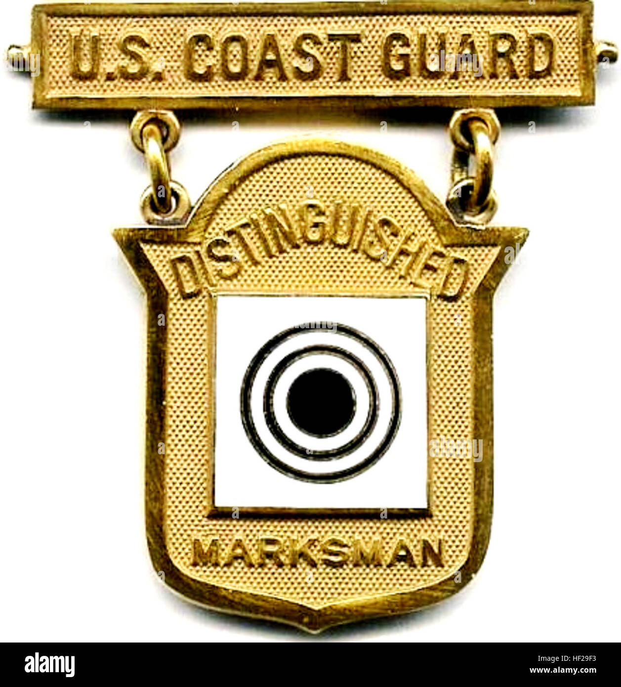 USCG Distinguished Marksman Badge Stock Photo - Alamy