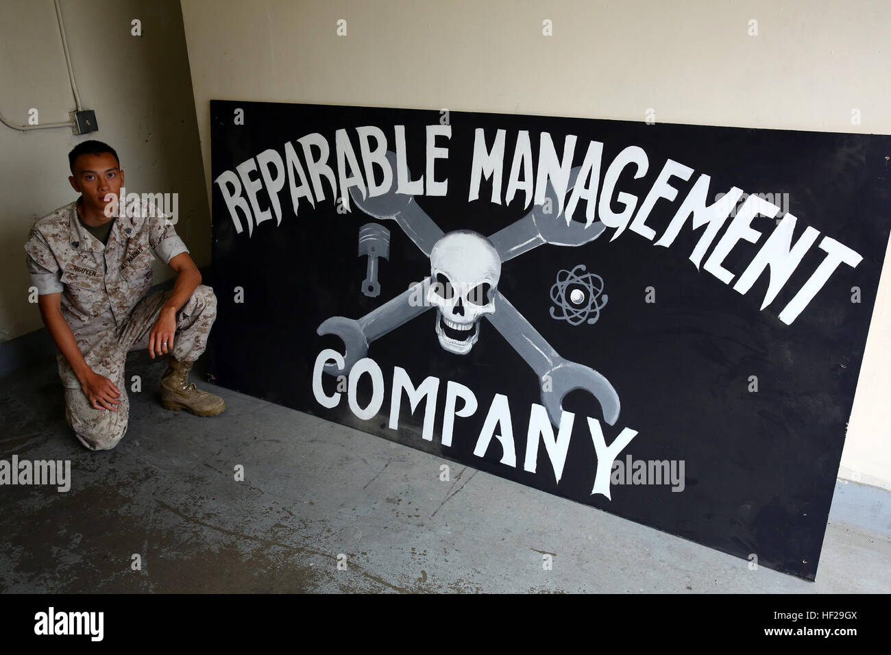 Sgt. Thanhtam Nguyen, micro miniature repair technician, Reparable ...