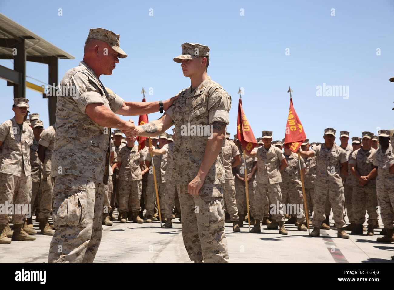Major General Lawrence D. Nicholson, 1st Marine Division Commanding ...