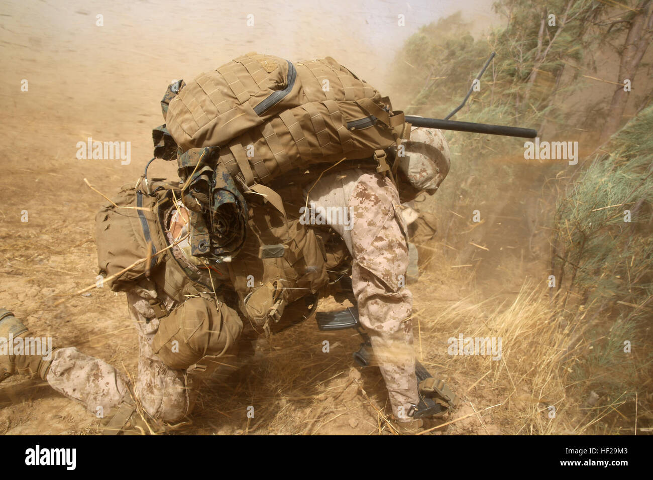 Corporal Anthony Davis, fire team leader, Bravo Company, 1st Battalion ...