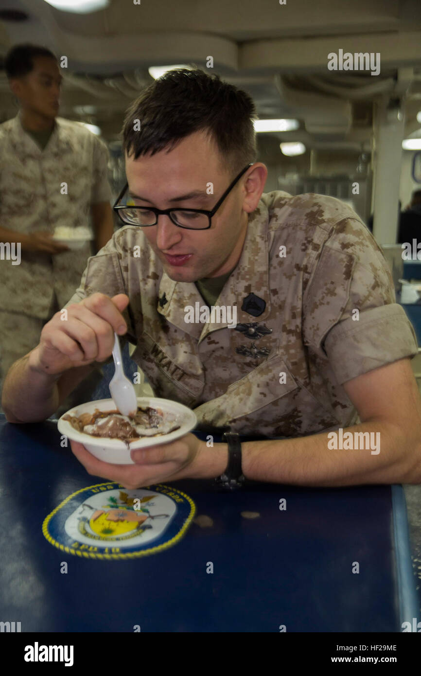 U.S. Navy Hospitalman 3rd Class Ryan Wyatt, Combat Logistics Battalion ...
