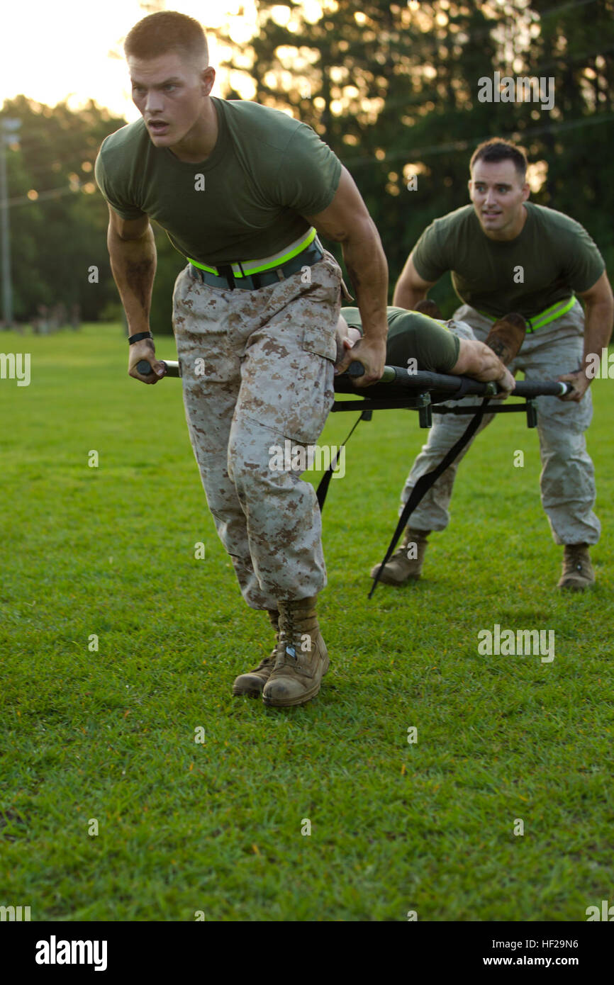 Marines and sailors with Combat Logistics Regiment 27, 2nd Marine ...
