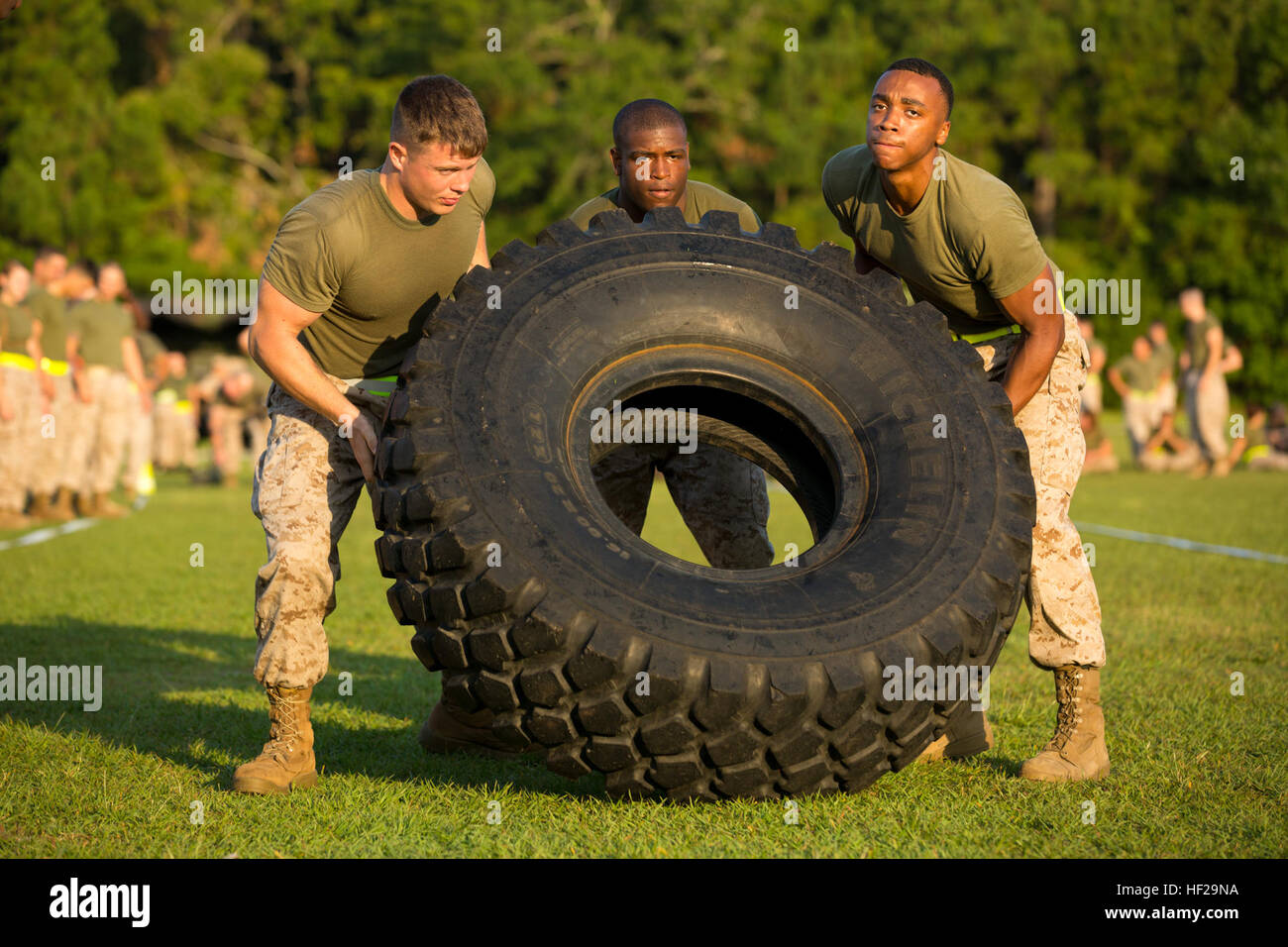 Marines and sailors with Combat Logistics Regiment 27, 2nd Marine ...