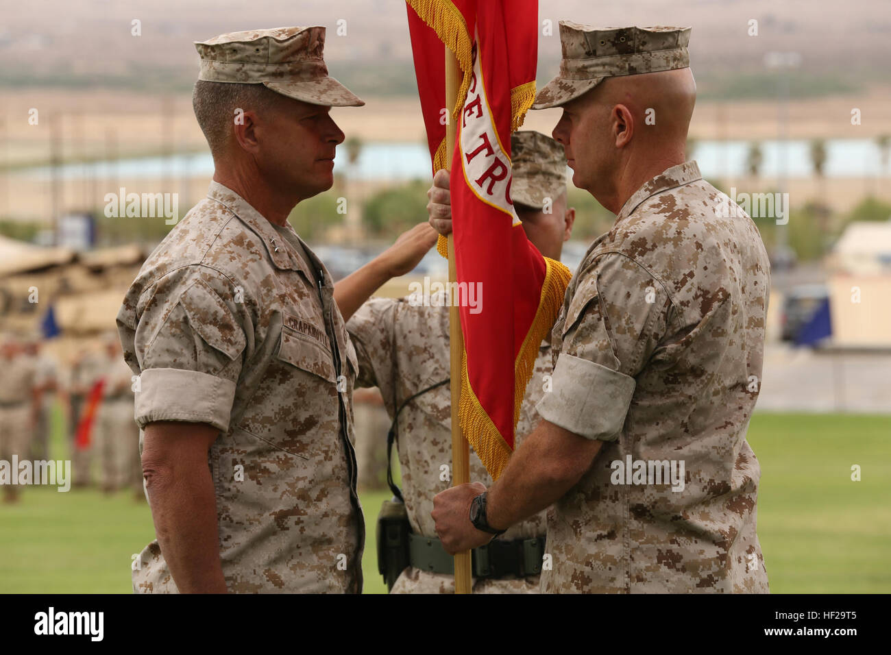 Maj. Gen. David H. Berger, former Combat Center Commanding General ...