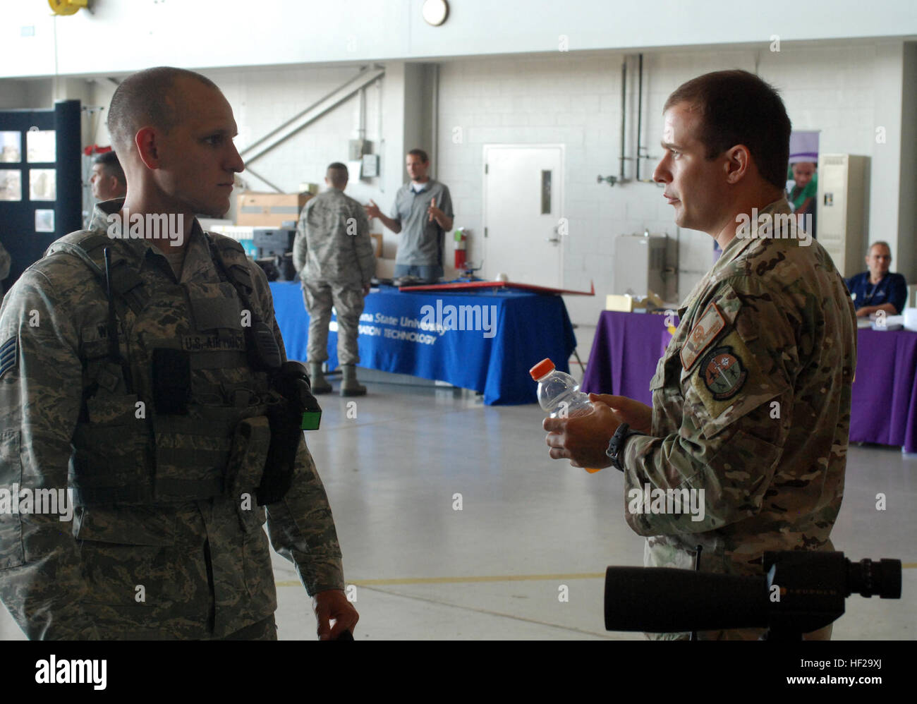 U.S. Air Force Staff Sgt. Derrick Williams 181st Security Forces ...