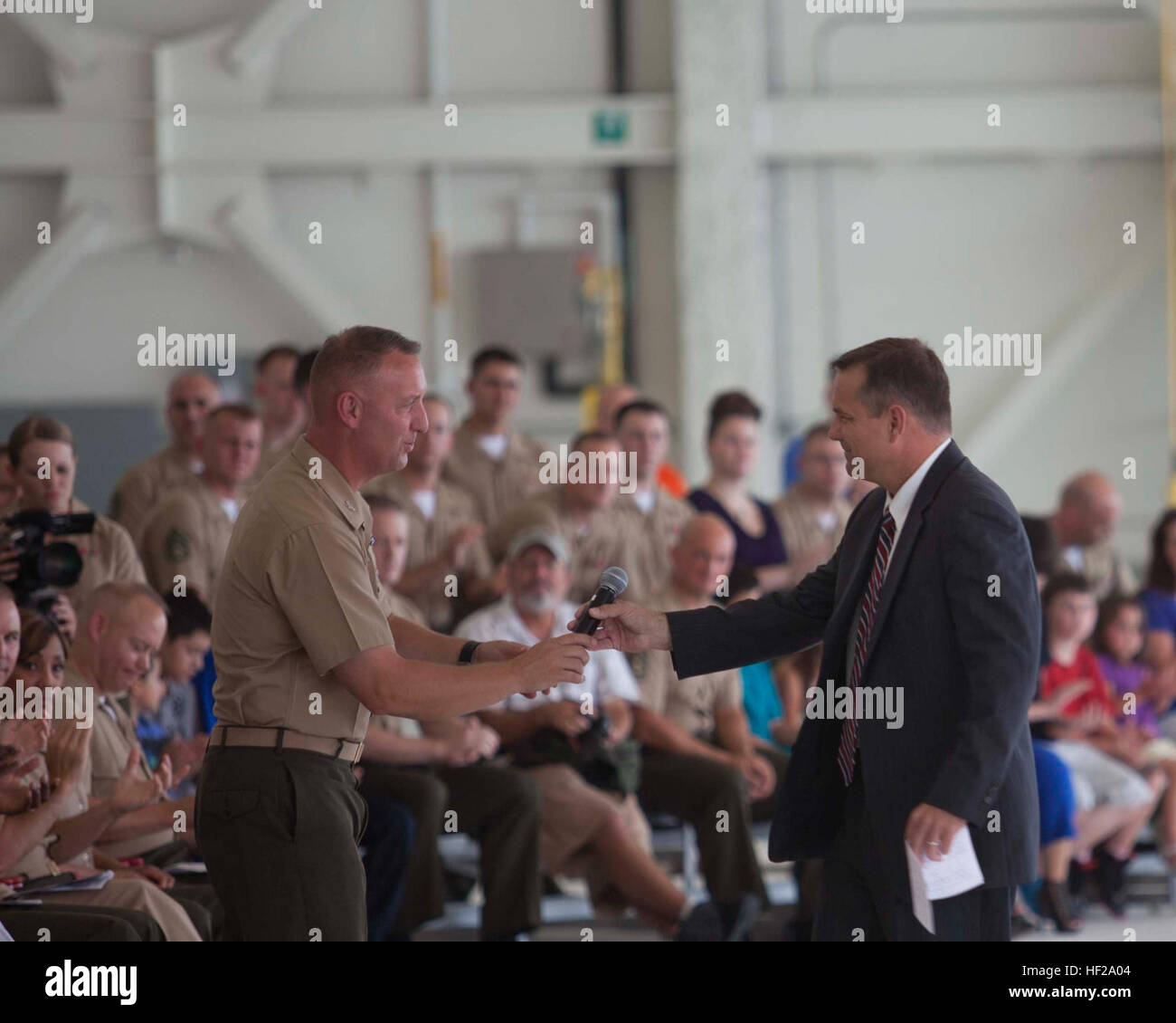 Col. Peter D. Buck, Commanding Officer of Marine Corps Air Station ...