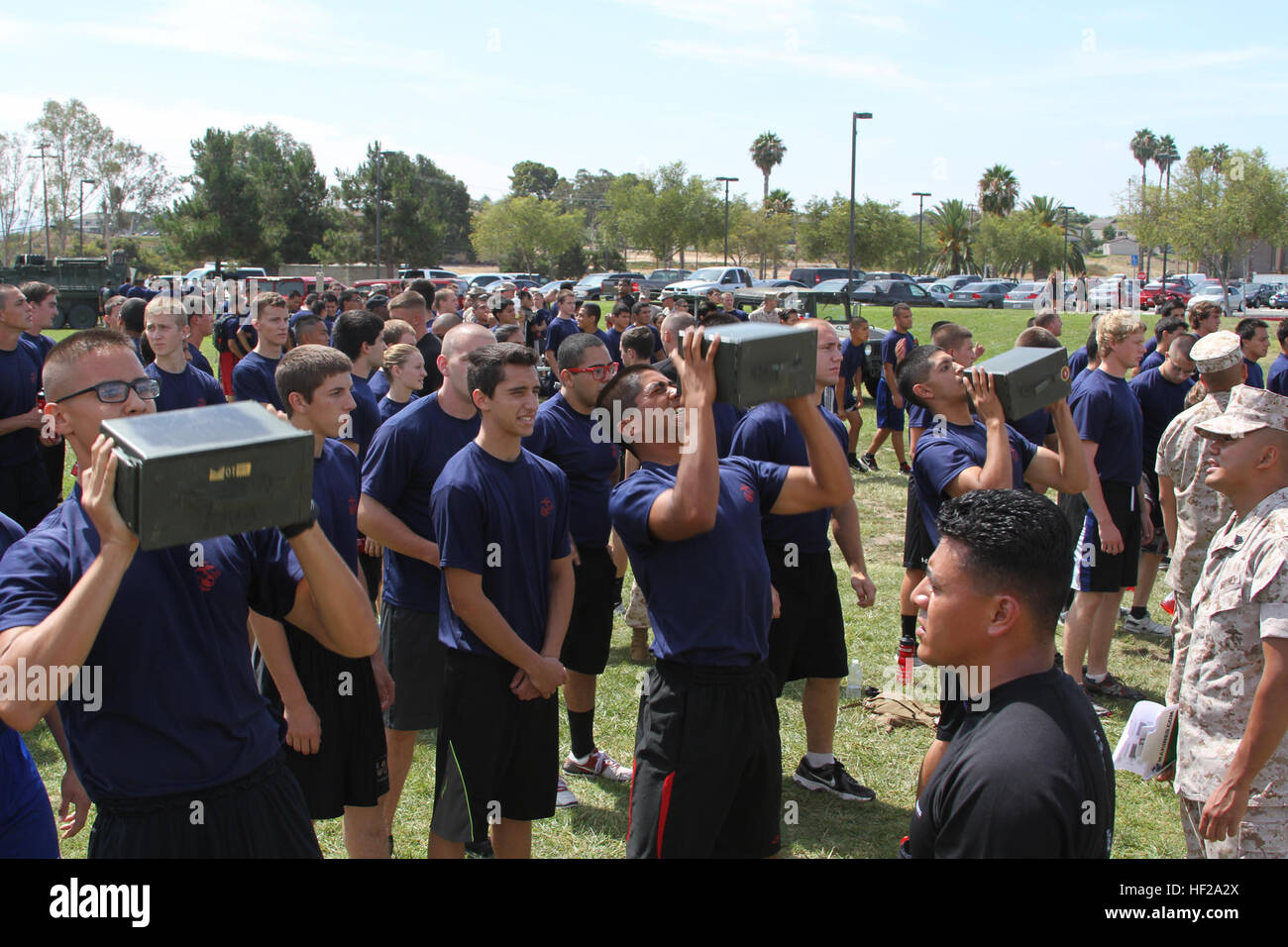 Five-hundred-ten members of the Marine Corps Recruiting Station San ...