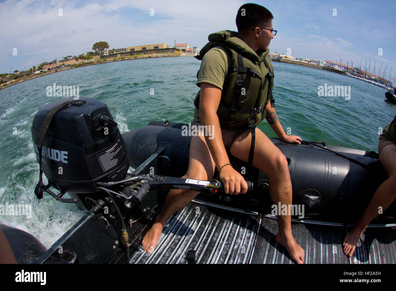 Lance Cpl. Javier Ibarra, a Long Beach, Calif., native and boat ...