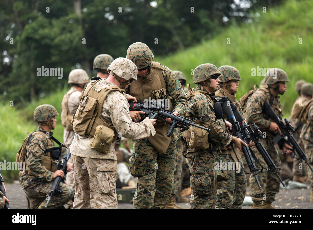 Pfc. Cody Shanks, a Tactical Readiness and Training instructor with ...